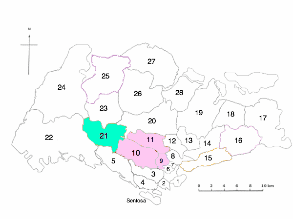 Image singapore district map 9, 10, 11 & 21 | Lush Dream Home